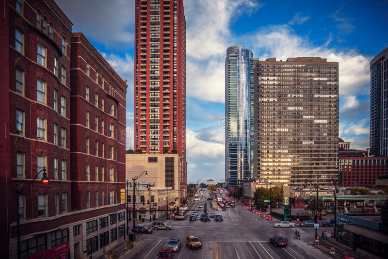 Chicago Street editorial image. Image of street, city - 63899855
