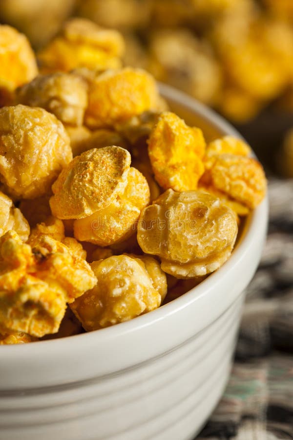 Chicago Style Caramel and Cheese Popcorn Stock Image - Image of ...