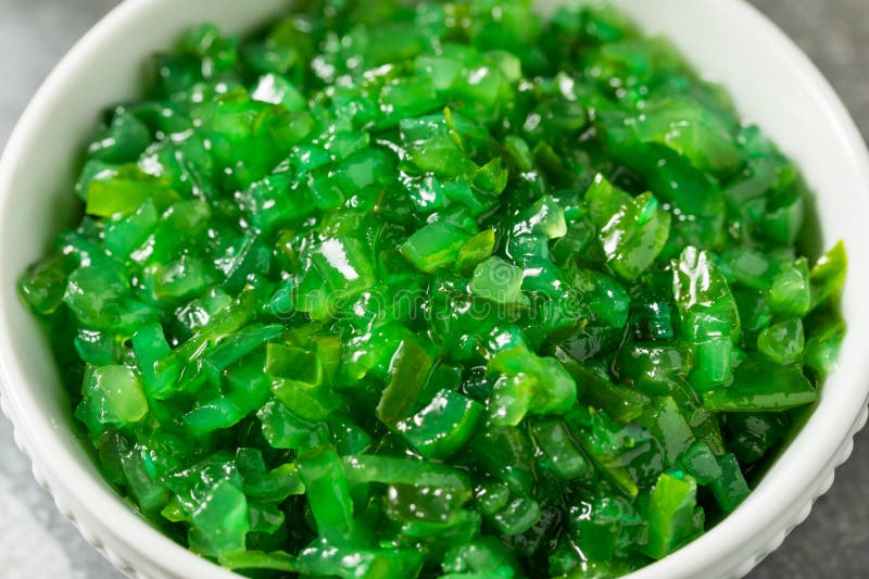 Chicago Style Neon Pickle Relish Stock Photo - Image of condiment ...