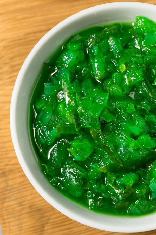 Chicago Style Neon Pickle Relish Stock Image - Image of delicatessen ...