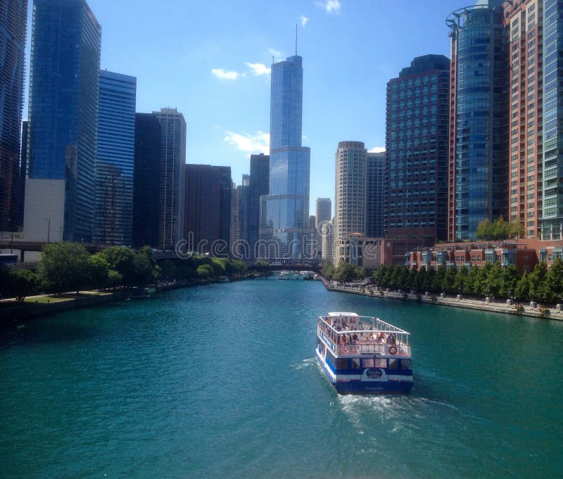 Chicago editorial photography. Image of summer, skyline - 61565357