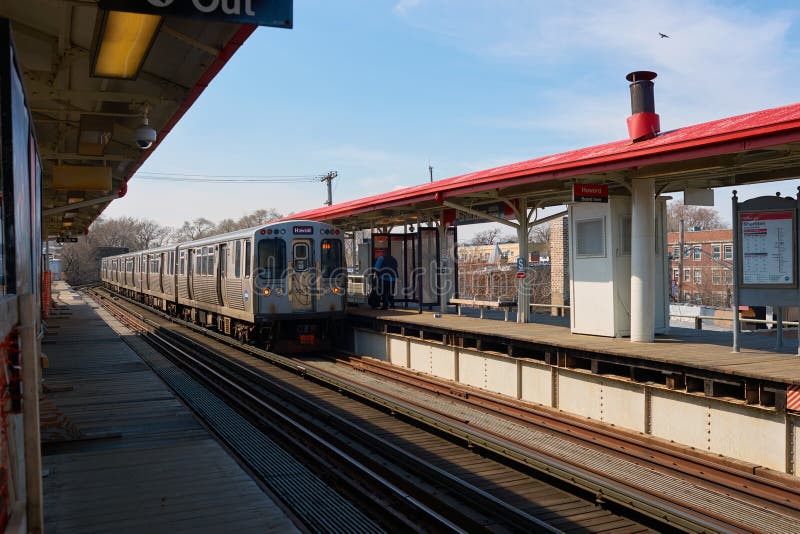 Chicago Transit Authority editorial stock image. Image of ...