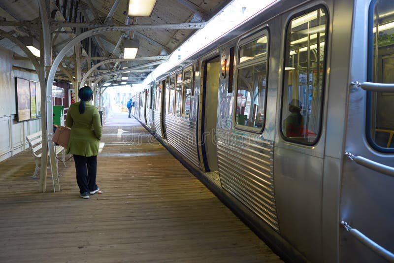Chicago Transit Authority editorial image. Image of metro - 95291560