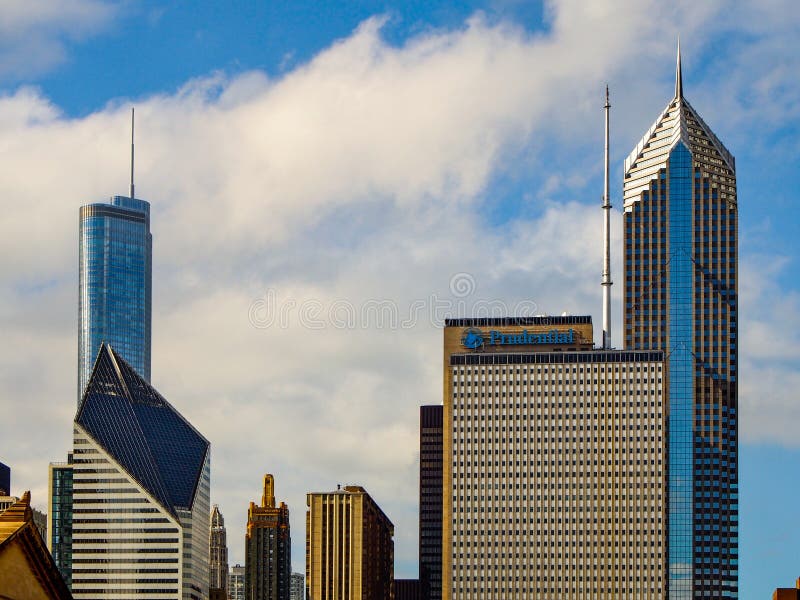 Chicago, United States - Emblematic Wrigley Building in Chicago, United ...