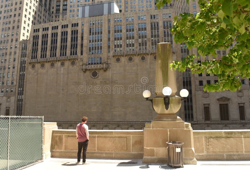 Chicago, USA - June, 2018: Lyric Opera of Chicago Editorial Photo ...