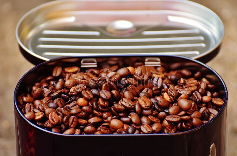Chicchi di caffè fotografia stock. Immagine di bevanda - 88562926