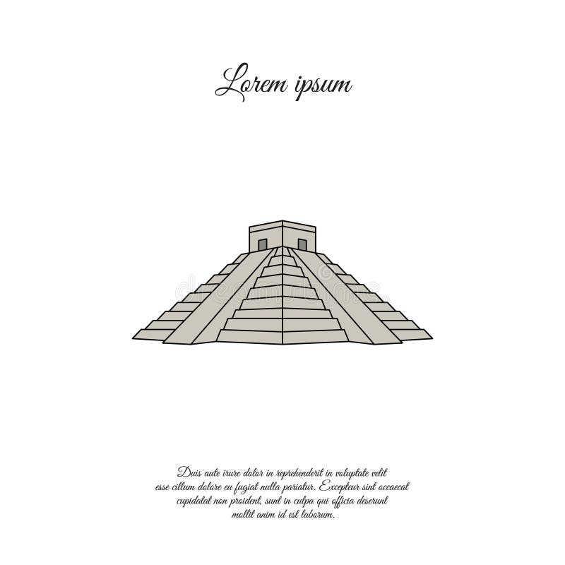 Chichen Itza Kukulkan Vector Stock Illustrations – 447 Chichen Itza ...