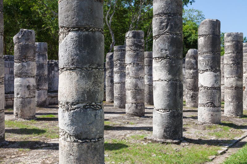 Chichen Itza Complex, Mexico Stock Image - Image of kukulcan, maya ...