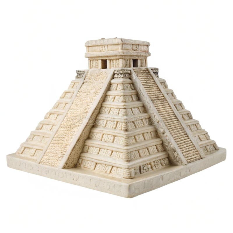 Chichen Itza icon stock illustration. Illustration of history - 368386469