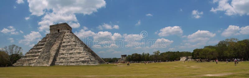 Chichen Itza pyramid editorial photography. Image of monumental - 5082677