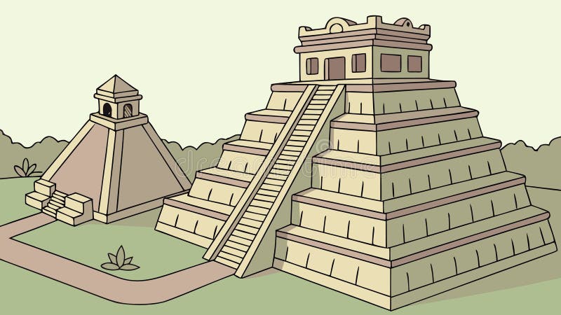 Famous Landmark Tourism Vector Illustration Stock Illustrations ...