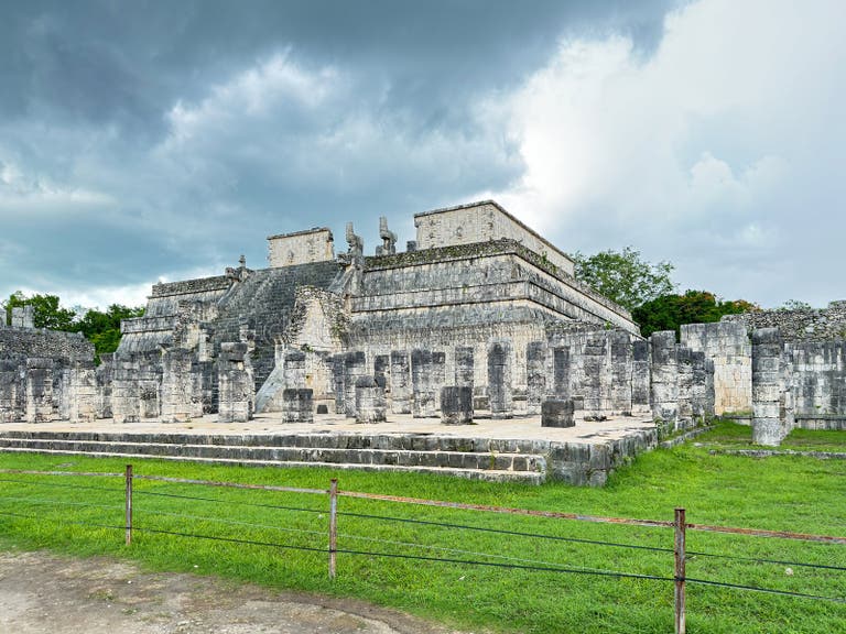 Chichen Itza Pyramid Mexico Stock Photo - Image of mexico, pyramid ...