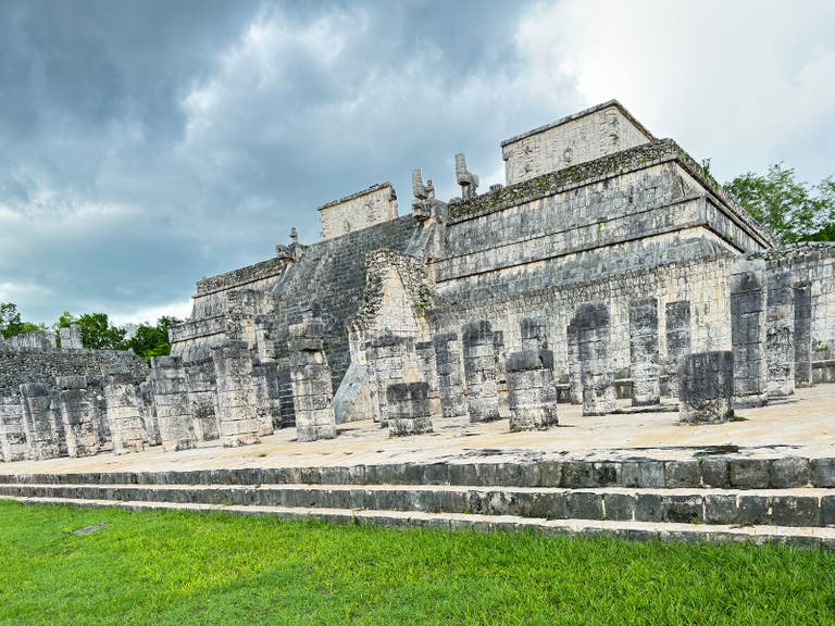 Chichen Itza Pyramid Mexico Stock Photo - Image of complex, chichen ...