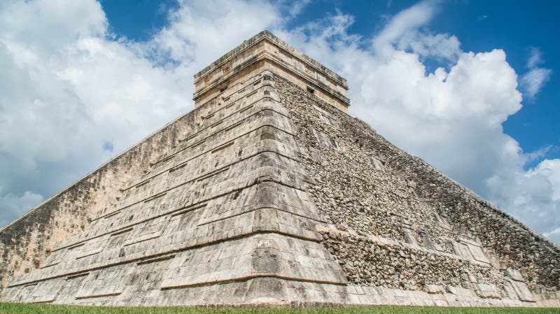 Ancient pyramid stock image. Image of pyramid, architecture - 64676245