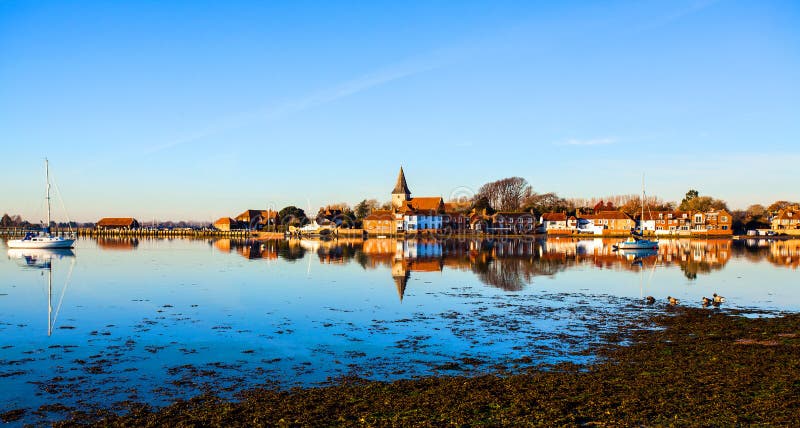 Chichester harbour stock image. Image of yacht, tranquil - 84497775
