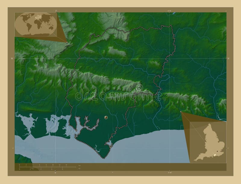 Chichester, England - Great Britain. Physical. Capital Stock ...