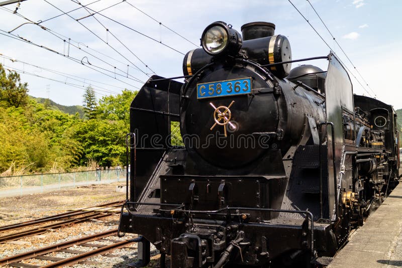 Chichibu, Japan - 05/03/2019: the Famous Steam Engine in Chichubu ...