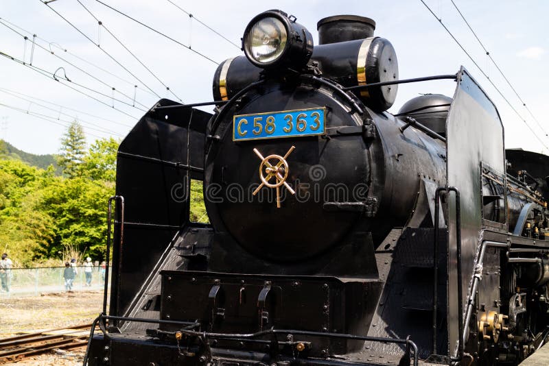 Chichibu, Japan - 05/03/2019: the Famous Steam Engine in Chichubu ...