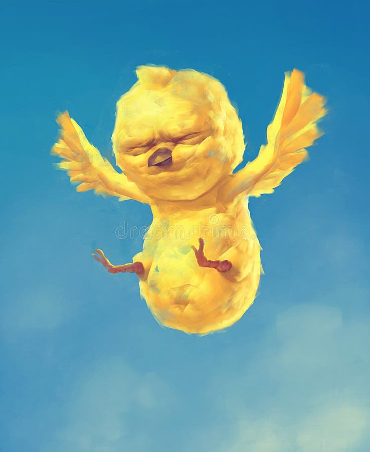 Chicken Flying Sky Stock Illustrations – 415 Chicken Flying Sky Stock ...