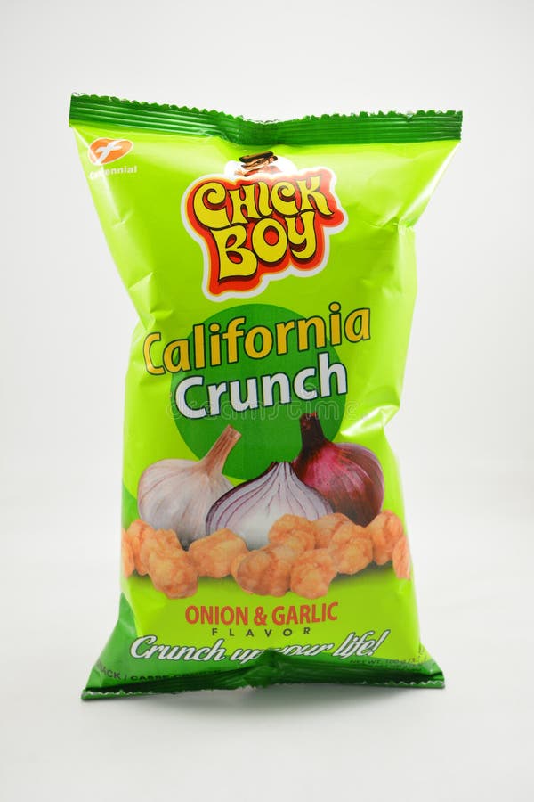 Chick Boy California Crunch Corn Bits in Manila, Philippines Editorial ...