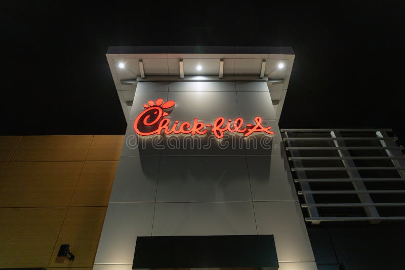 Chick-Fil-a Restaurant Building in Kanata, Canada Editorial Stock Image ...