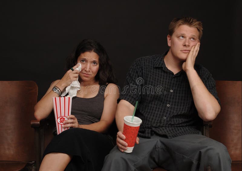 Chick Flick stock image. Image of theatre, date, dating - 2419283