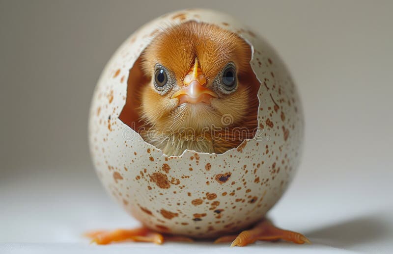 Chick hatching from egg stock photo. Image of growth - 374170754