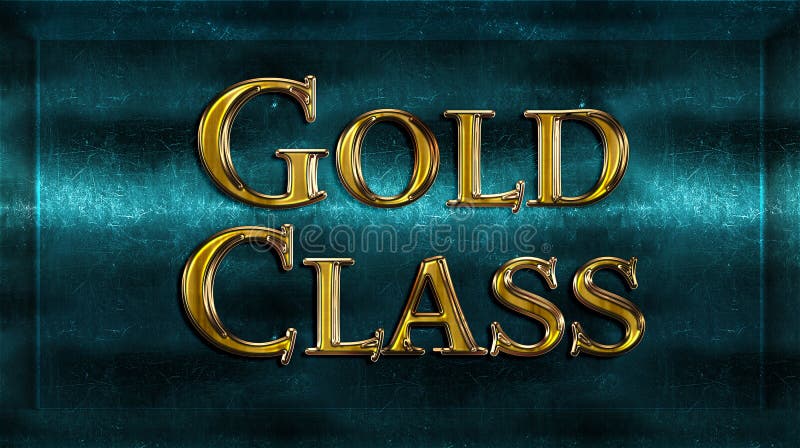 Chick Metal Golden Class Award Realista Imagen de archivo - Imagen de ...