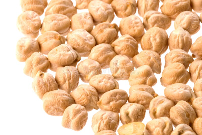 Chick Peas Isolated stock photo. Image of industry, produce - 6076002