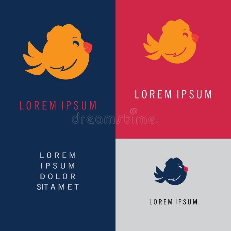 Chick symbol logo stock vector. Illustration of east - 97578151