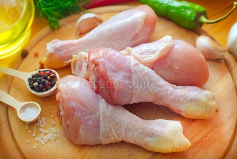 Fresh Chicken Legs stock photo. Image of legs, preparation - 7089750