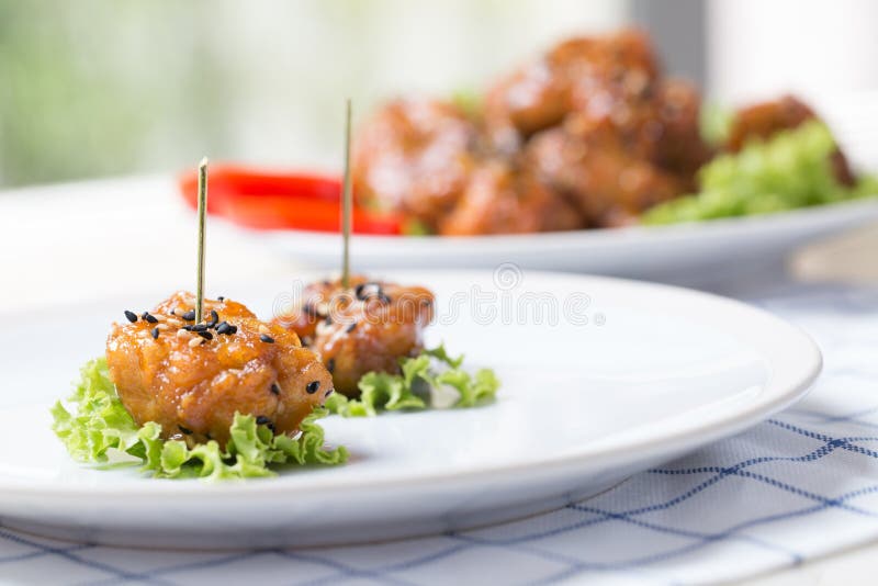 Chicken appetizer stock photo. Image of delicious, fresh - 40767000