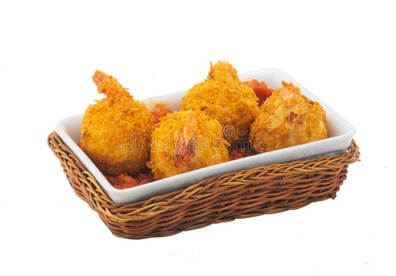 Chicken balls in basket stock photo. Image of delicious - 179413924
