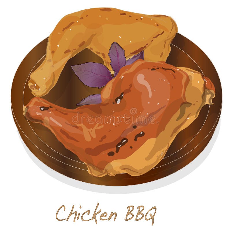 Bbq Chicken Clipart