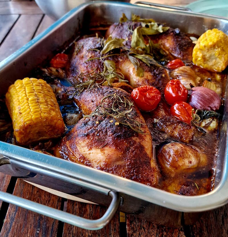 Chicken BBQ Rub stock image. Image of grilling, vegetable - 260714803