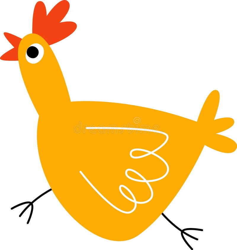 Chicken Bird Dancing stock vector. Illustration of poultry - 296304577