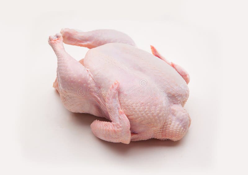 Chicken Body Ready for Cooking Stock Photo - Image of nutrition ...