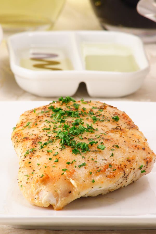 Chicken Breast Full of Flavor Stock Photo - Image of chicken, juicy ...