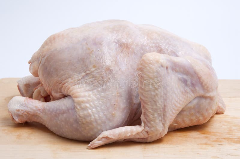 Fresh Chicken-broiler (hen) Stock Image - Image of crude, frozen: 9220131
