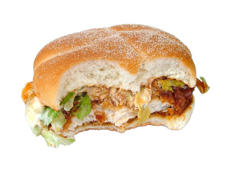 Chicken burger stock photo. Image of food, rolls, diet - 205592