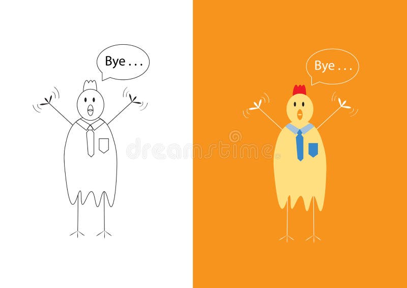 Bird Bye Cartoon Cute Stock Illustrations – 18 Bird Bye Cartoon Cute ...