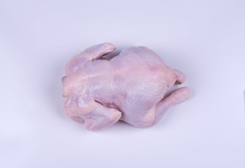 Raw Whole Chicken With Head
