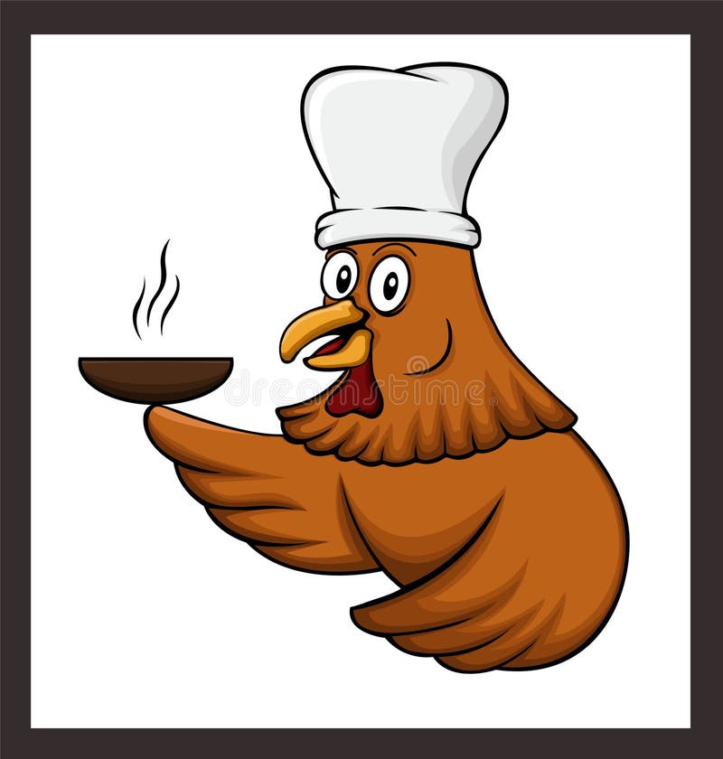 Chicken Chef Cartoon Stock Vector - Image: 63329530