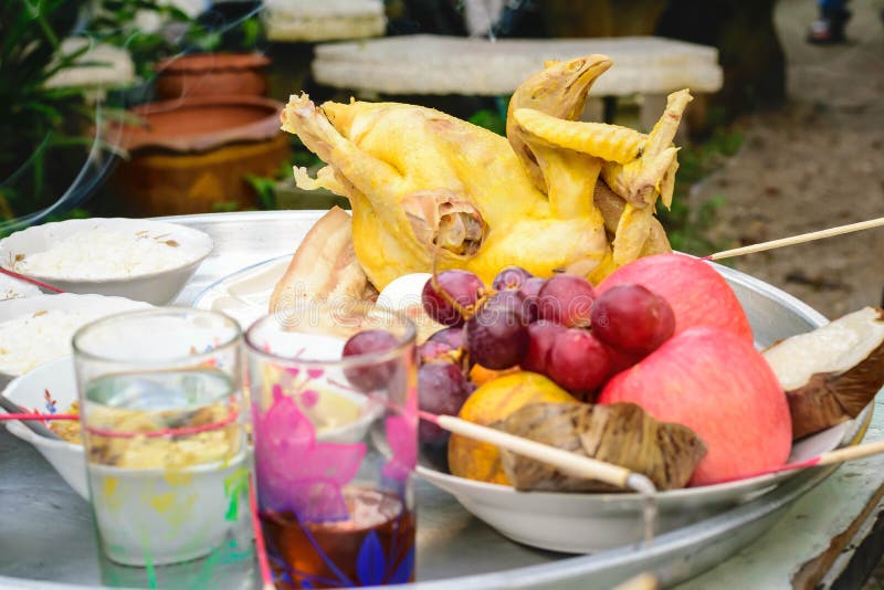 Chicken for Chinese New Year Stock Photo - Image of morning, meat: 66879842