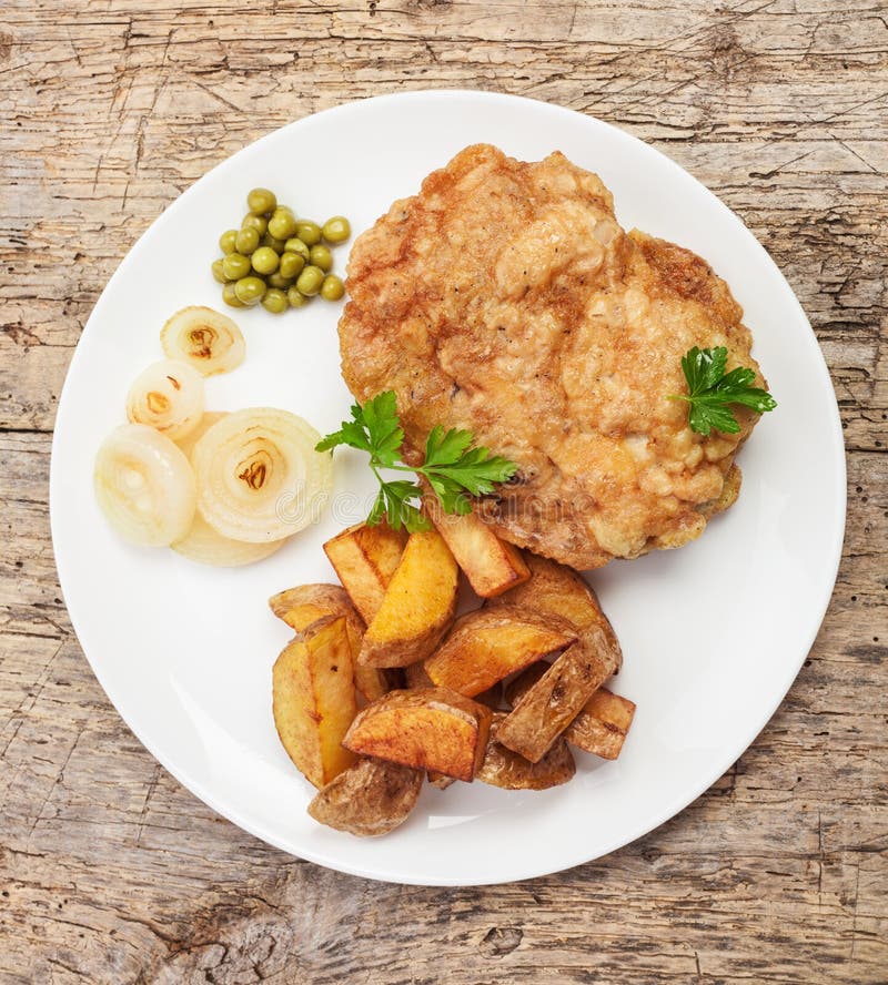 Chicken chop stock image. Image of meal, closeup, food - 35374137