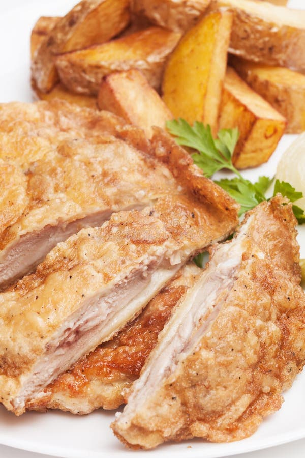 Chicken chop stock image. Image of meal, chicken, menu - 31162263