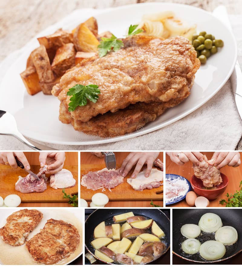 Chicken chop stock photo. Image of cooking, crispy, fried - 31830388