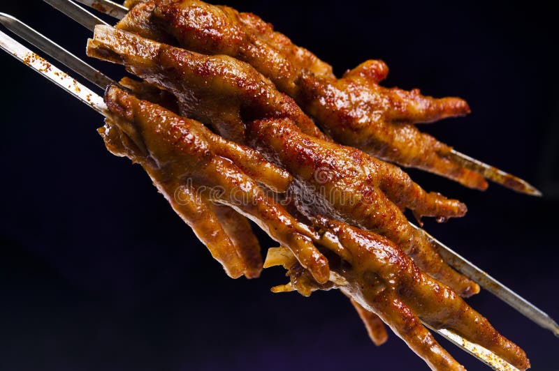 Chicken claw stock image. Image of rooste, yellow, white - 27877631