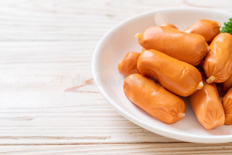 Chicken Cocktail Sausage stock image. Image of party - 171126895