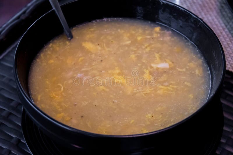 Chicken Corn Soup is an Egg-drop Soup that Features Shredded Chicken ...